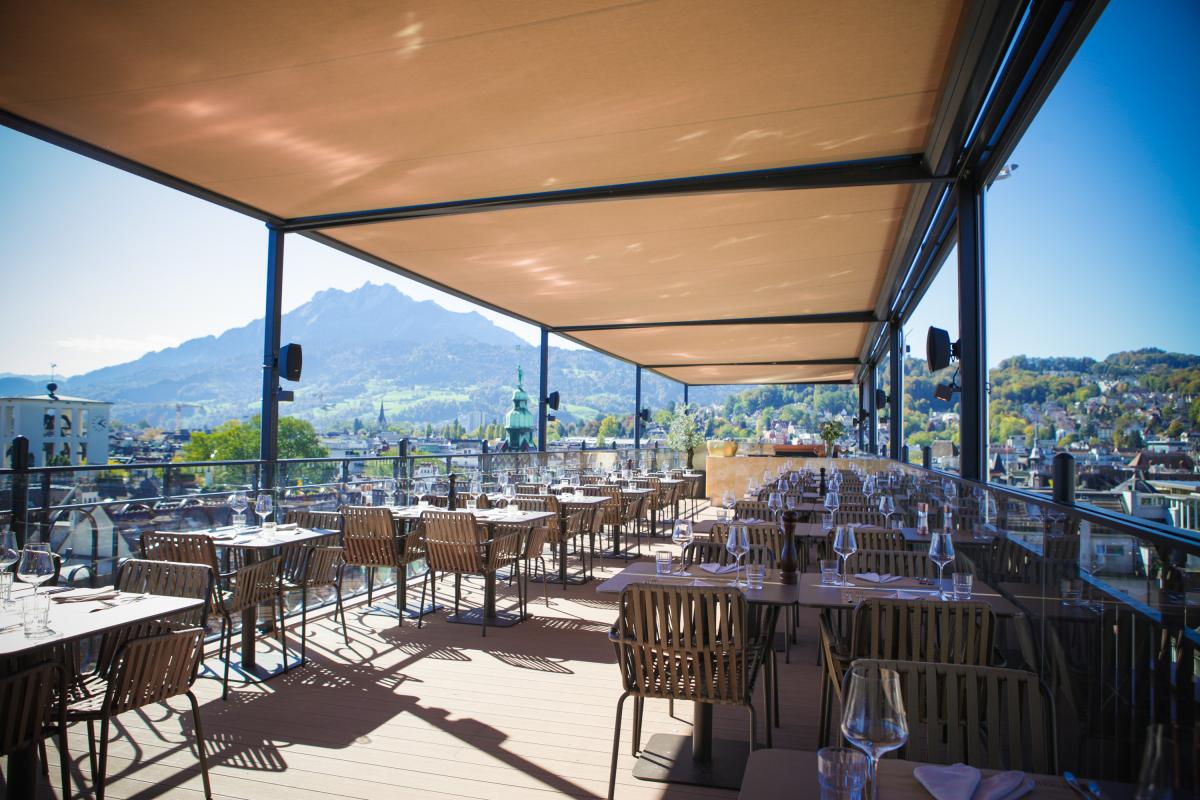 BOTTICELLI - rooftop restaurant Luzern