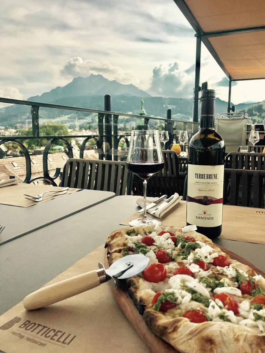 BOTTICELLI - rooftop restaurant Luzern
